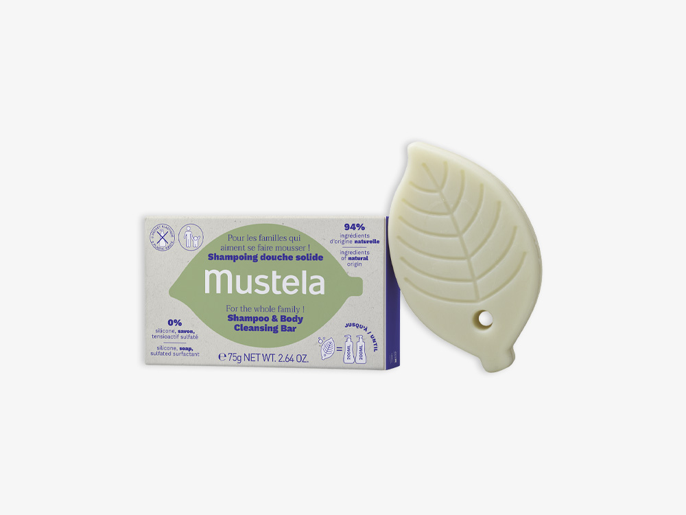 Șampon solid păr și corp | MUSTELA
